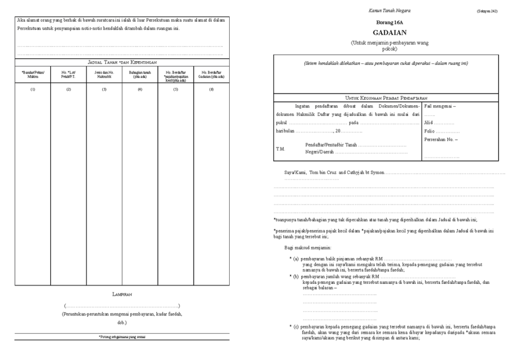 PART II: PERFECTION OF CHARGE – Misyail Othman & Co